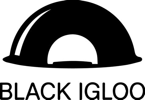 Black Igloo Logo 69094772 Vector Art At Vecteezy