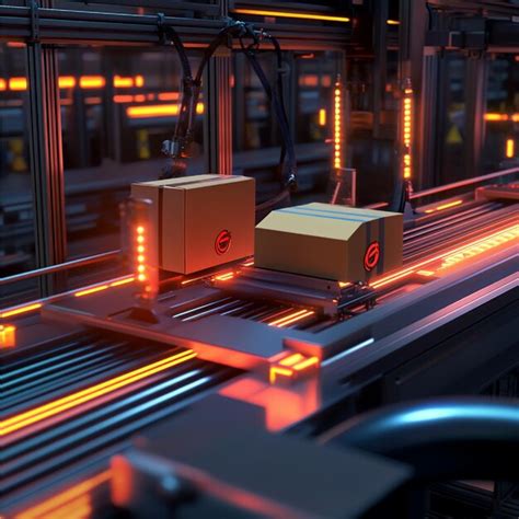 A Visual Of A Package Being Processed Through An Automated Sorting