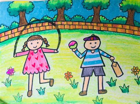 Holidrawing Easy Drawing Of Holi Scenery Scenery Drawing Of Holi Holi Festival Drawing Artofit