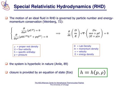 Ppt A Special Relativistic Module For The Flash Code Powerpoint