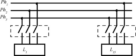 Example Of Distribution Feeder Download Scientific Diagram