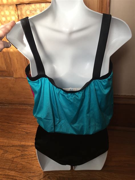 Vintage 1980s Avon Fashions One Piece Colorful Color Etsy
