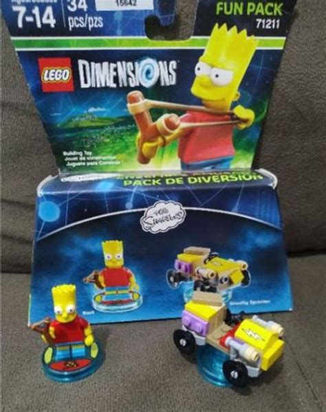 Lego Dimensions Bart Simpson 71211 Acessório P Videogame Lego
