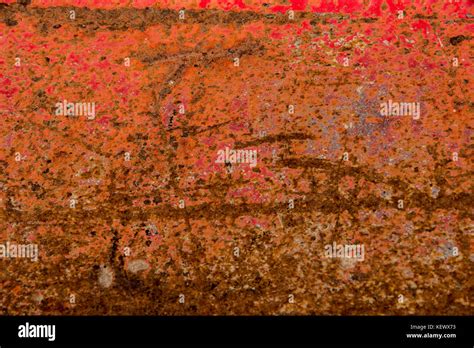 Red Rusty Background Overlay S Stock Photo Alamy