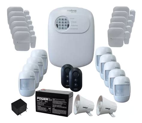 Alarme Intelbras Anm 24 Net App 20 Sensor Sem Fio 2 Sirenes