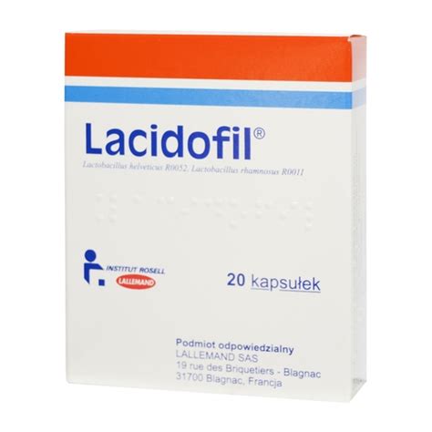 Lacidofil Opinie Ulotka Cena Skład Przeciwwskazania Dawkowanie