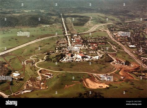 Aerial Photograph Of The 3 2 Km 2 Mile Long Linear Accelerator At