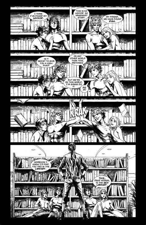 Naked Library Cura Te Ipsum A Digital Comic By Neal Bailey And Dexter Wee