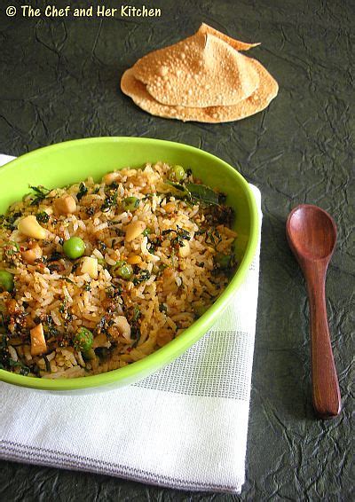 The Chef And Her Kitchen Methi Peas Bath Menthya Batani Anna