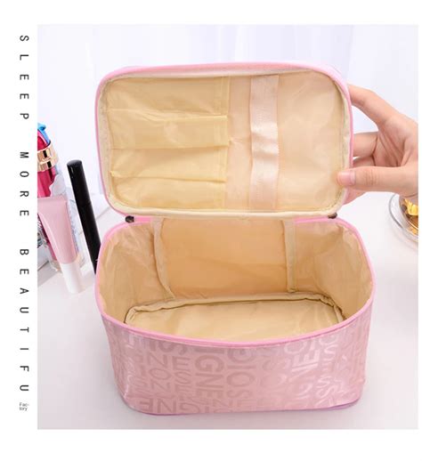 Bolsa de Maquiagem de Alta Capacidade Organizador Impermeável Loja dos Cabelos Extensões