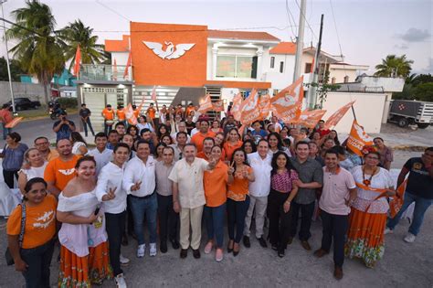 Inaugura Movimiento Ciudadano La Casa Naranja En Chetumal Y Presume