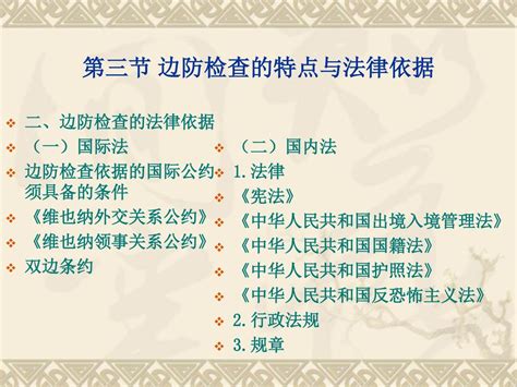 边防检查概论 第二章 边防检查概述 Ppt Download