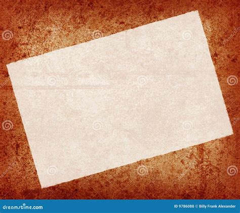 Rusty Texture With Paper Stock Photo Image Of Layer Surface 9786088