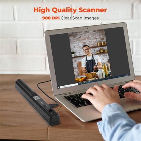Portable Scanner Handheld Munbyn Portable Handheld Scanner A4 Photo And Document Scanner 900
