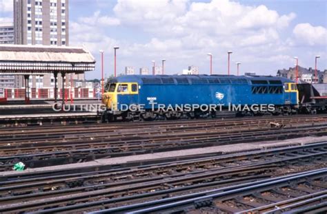 Original Railway Slide Class 56 Diesel 56008 At Clapham 1990 D 972 £2
