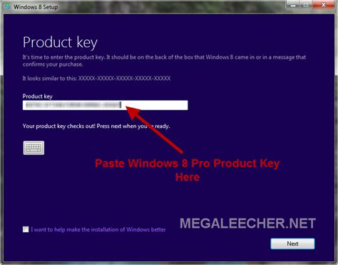 Downloading Windows 8 Setup To External Media Using Genuine Product Key For Future Installation