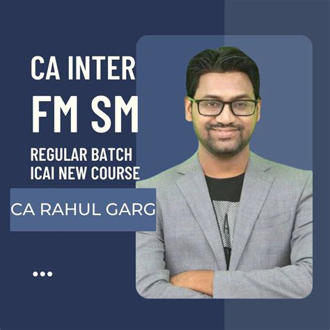 Ca Inter Fm Sm Ca Rahul Garg Ca Point