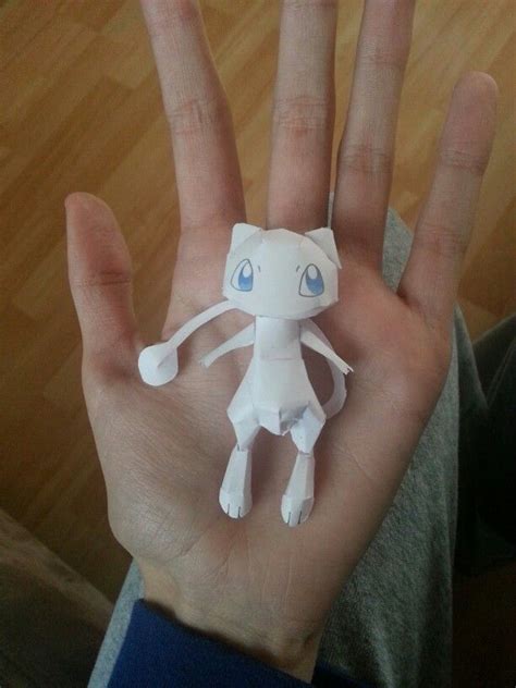 Papercraft Mew Pokemon Diy Paper Crafts Crafts