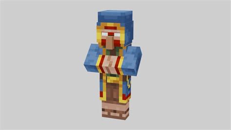 Modelo 3d Minecraft Wandering Trader Turbosquid 2050778