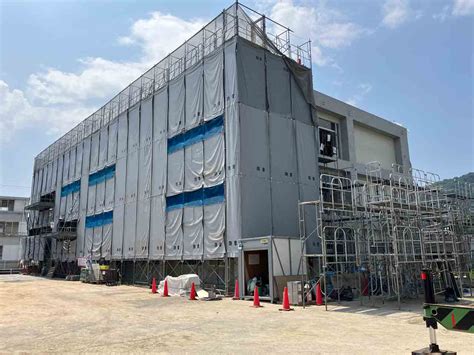 広島県立呉南支援学校 校舎新築工事 施工事例 株式会社 神垣組 呉市の総合建設業
