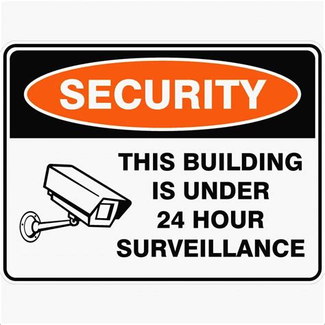 Security Signs Buy Now Online Discount Safety Signs