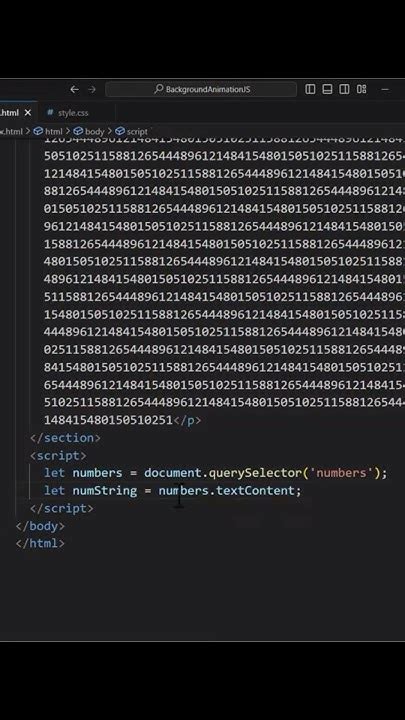 Css And Javascript Background Animation Effect Codeing Vscode Youtube