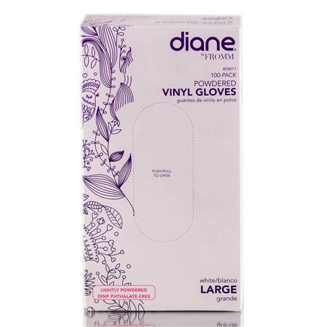 Diane Powdered Vinyl Gloves