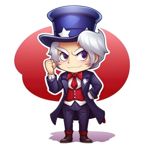 Premium Ai Image Uncle Sam Cartoon Character Generative Ai