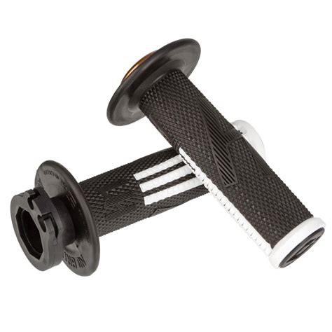 Odi Grip Emig Pro V2 Lock On Screwed Black White Maciag Offroad