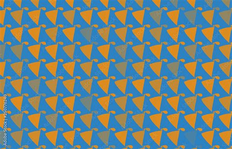 random colorful shapes in rows and columns on colorful background