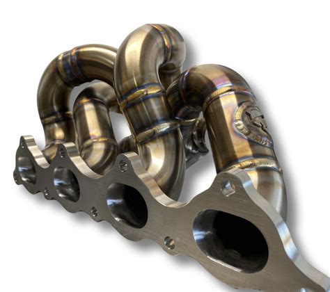 Archer Fabrications Evo 8 9 Manifolds And Hot Parts Af Billet Series Evo 8 9 Forward Facing T4