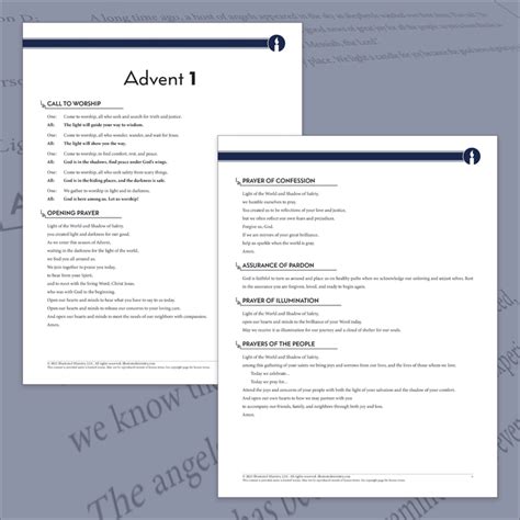 In Light And Darkness Advent Worship Liturgy Set — Illustrated Ministry