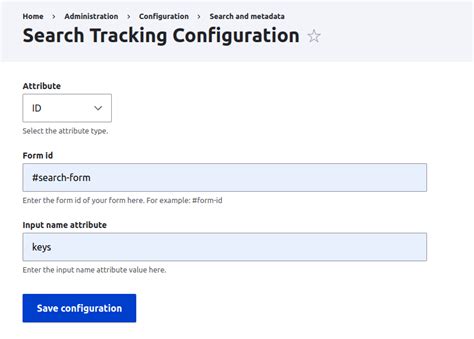 Search Tracking Drupal Org