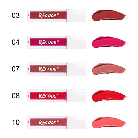 Home All Recode Products Recode 5 Silky Matte Mini Liquid Lipsticks 625 Ml 125ml X 5