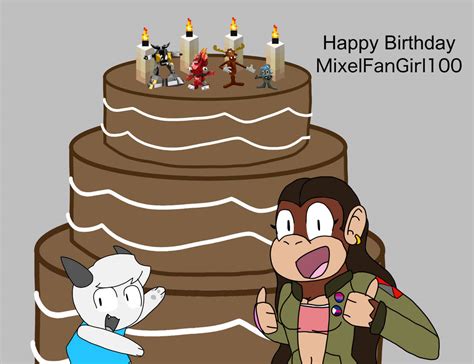 Happy Birthday Mixelfangirl100 By Sketchyboi25 On Deviantart