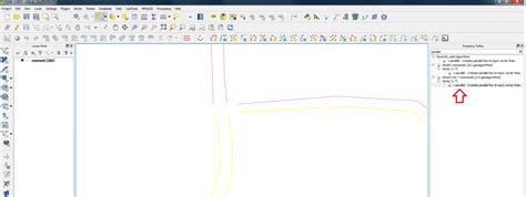 Qgis Creating Parallel Lines At Particular Distance From Lines Which Are Part Of A Shapefile