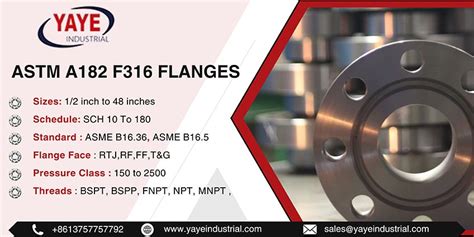 ASTM A F Flanges Stainless Steel Blind Flanges