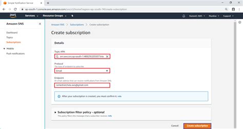 Amazon SNS Simple Notification Service In AWS KTEXPERTS