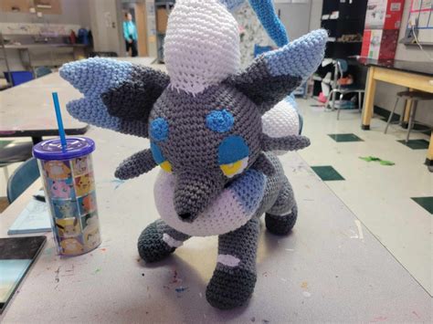 Hisuian Zorua Crochet Pattern PDF Etsy