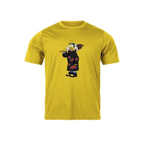 Camiseta Masculina Adulto Simpsons Homer Akatsuki Ótima Qualidade Shopee Brasil