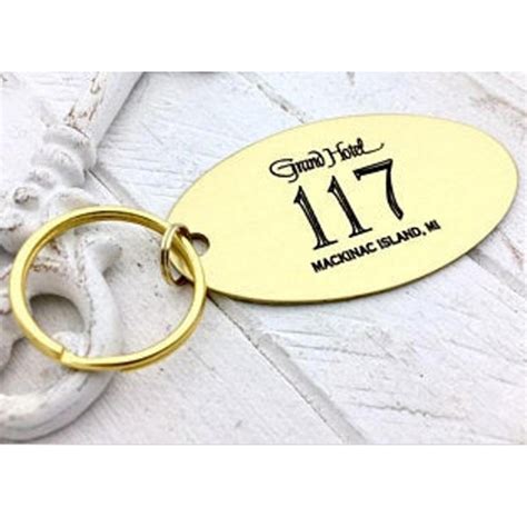 Hotel Brass Keychain Color Different Available At Best Price In