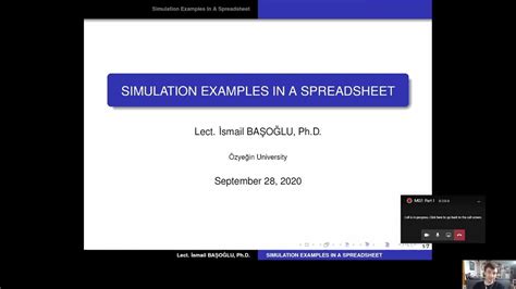 simulation modeling 10 simulating randomness and random numbers youtube