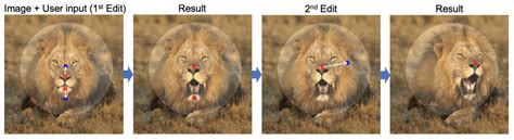 Drag Your GAN Interactive Point Based Manipulation On The Generative