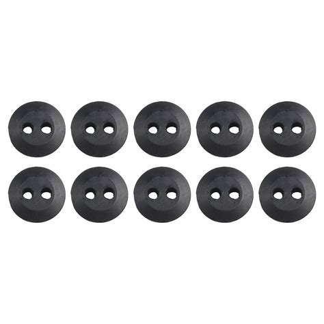 12 2 Holes Fuel Tank Grommet Rubber With Fuel Line Pipe For Brush