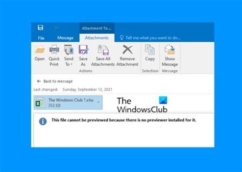 This File Cannot Be Previewed Because Of An Error In Outlook