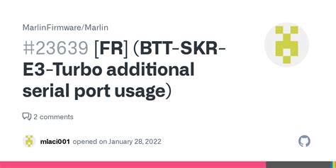 Fr Btt Skr E3 Turbo Additional Serial Port Usage · Issue 23639