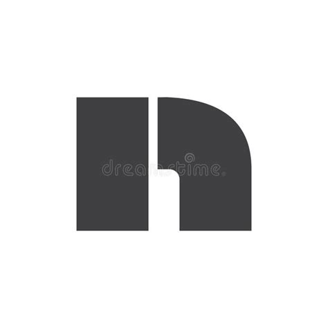 Letter In Simple Geometric Logo Vector Stock Vector Illustration Of