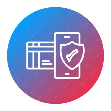 Premium Vector Secure Gateway Icon Vector Image Can Be Used For