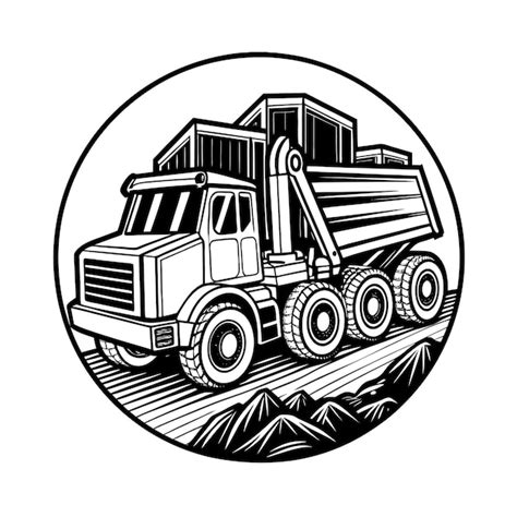 Construction Vehicle Silhouette Vector Premium Ai Generated Vector