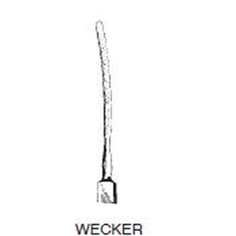 WECKER Iris Spatula Curved REDA Instrumente GmbH